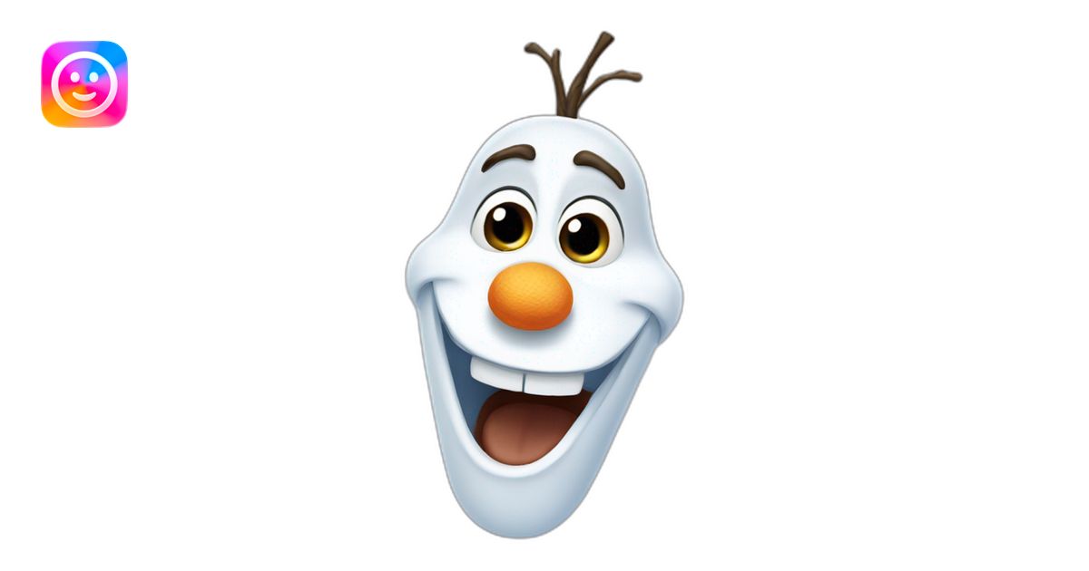 happy-olaf emoji | AI Emoji Generator
