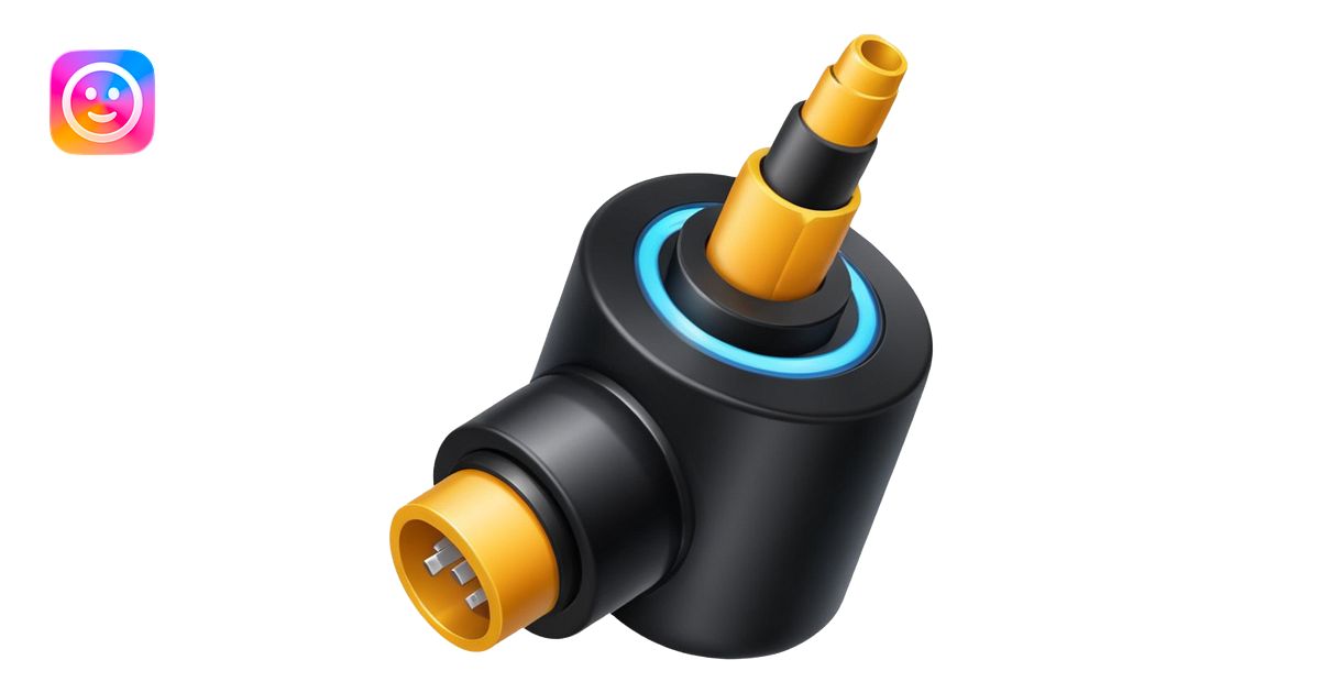 Fiber optic cable emoji | AI Emoji Generator