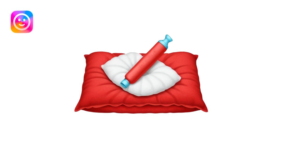 tampon on bed emoji | AI Emoji Generator