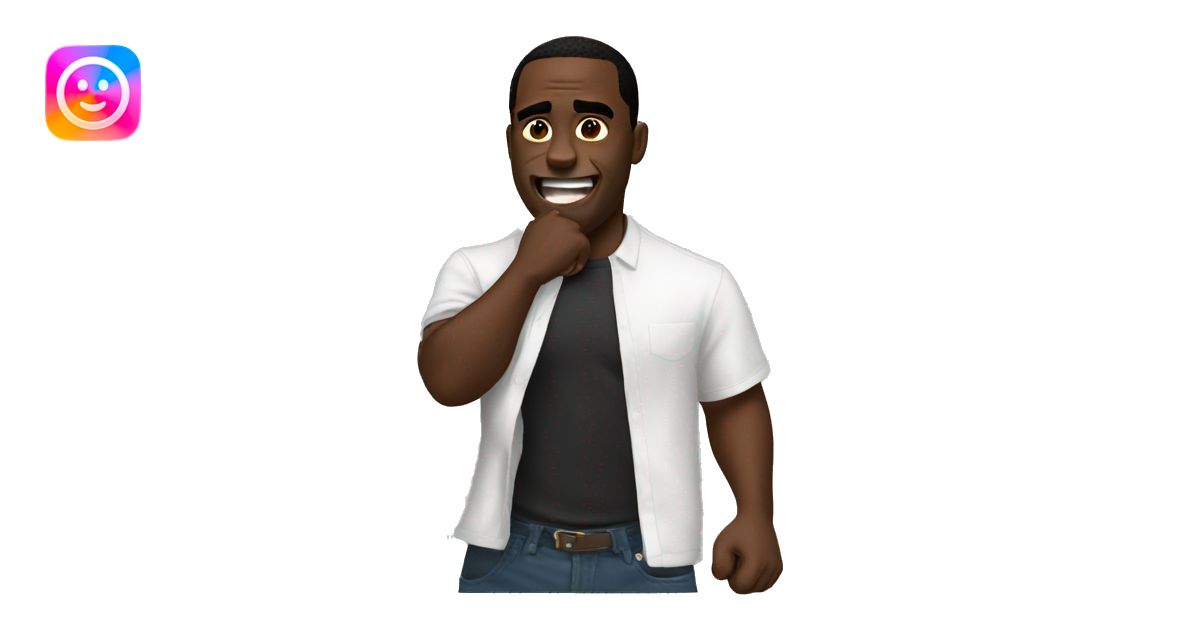 diddy hitting the griddy emoji | AI Emoji Generator