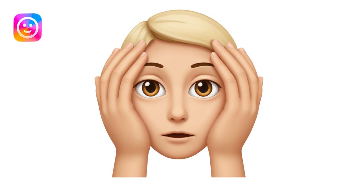 Peeking eyes through fingers emoji | AI Emoji Generator