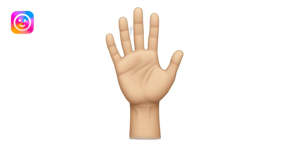 vertical hand and horizontal emoji | AI Emoji Generator