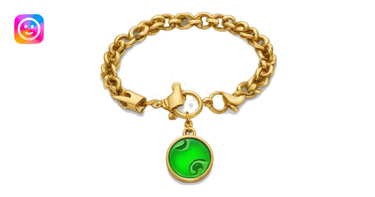 Lucky charm bracelet emoji | AI Emoji Generator