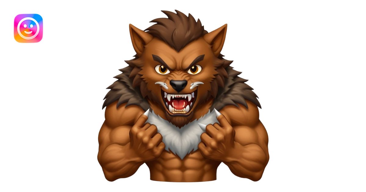ESO Werewolf emoji | AI Emoji Generator