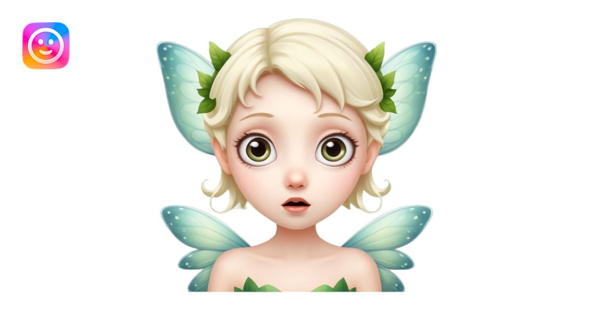 surprised fairy emoji | AI Emoji Generator