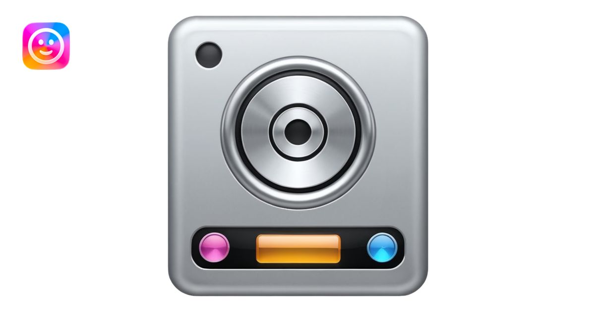 mac os audio icon emoji | AI Emoji Generator