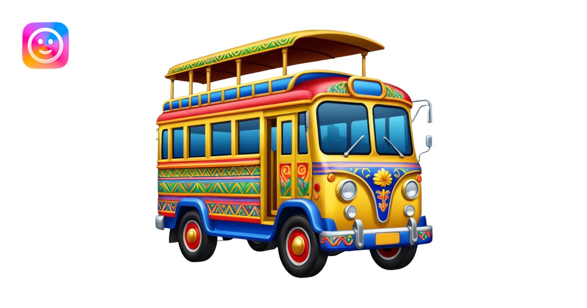 The jeepney emoji emoji | AI Emoji Generator