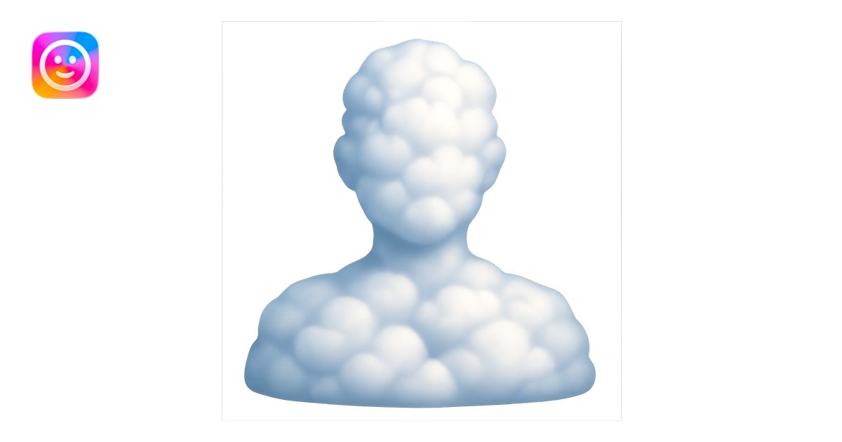 contour of a person from shoulders up facing forward, filled entirely ...