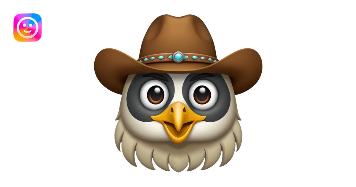 A wild western parler madem emoji | AI Emoji Generator