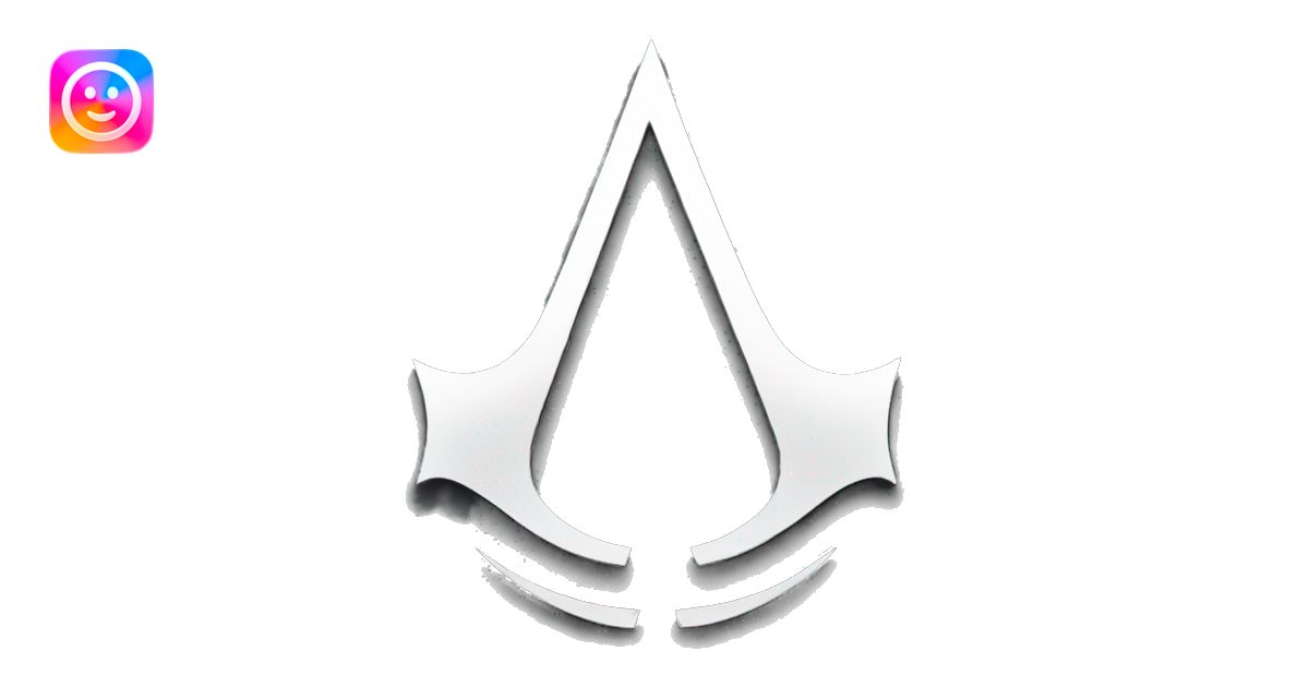 Assassin's Creed logo emoji | AI Emoji Generator