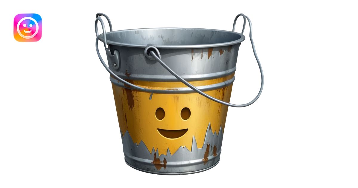 metal bucket emoji | AI Emoji Generator