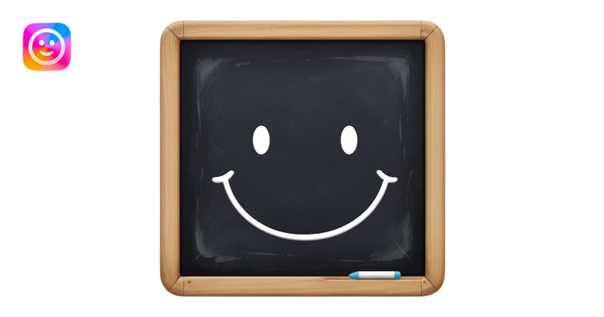 chalk board emoji | AI Emoji Generator