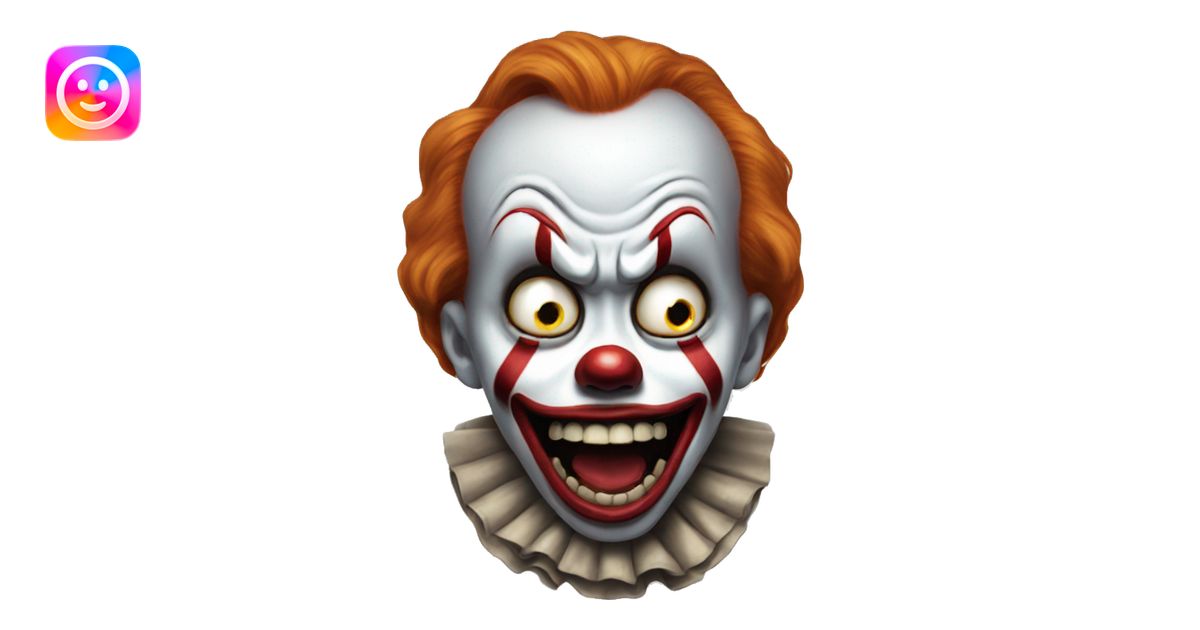 pennywise crying emoji | AI Emoji Generator