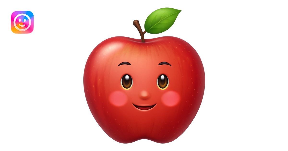 Crea una manzana emoji | AI Emoji Generator