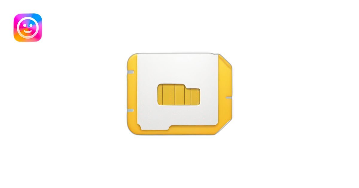 sim card emoji | AI Emoji Generator