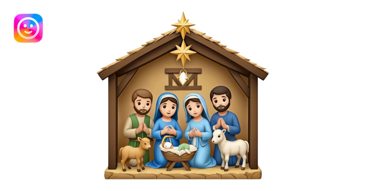 Black nativity emoji | AI Emoji Generator