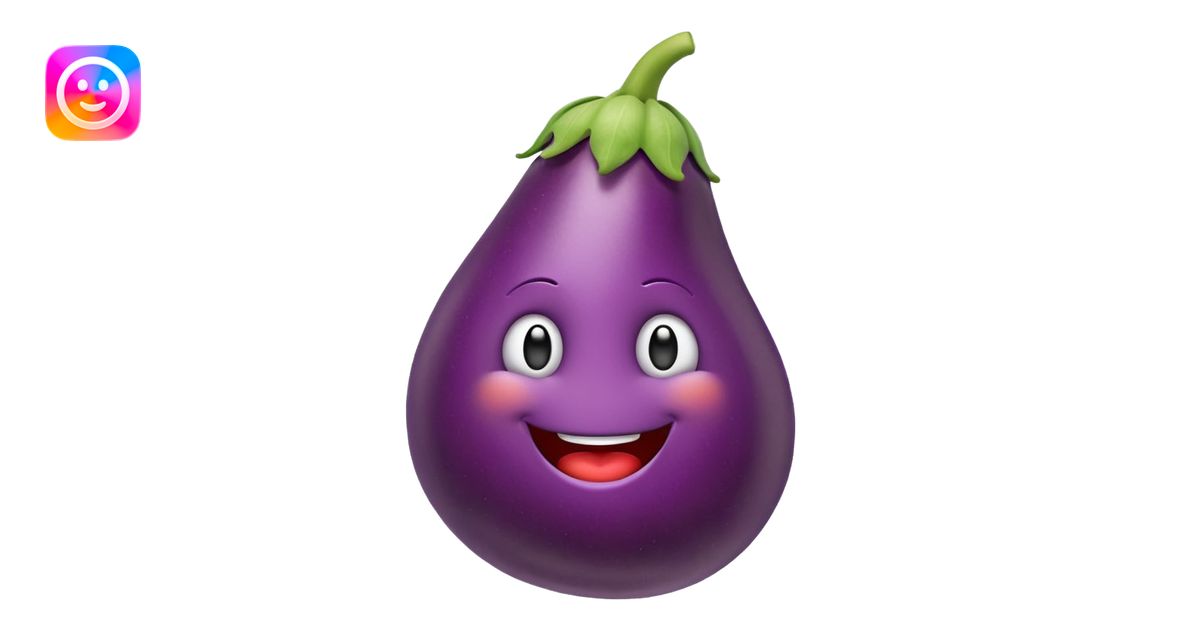 cartoonish, cheeky emoji resembling a penis, using vegetables or ...