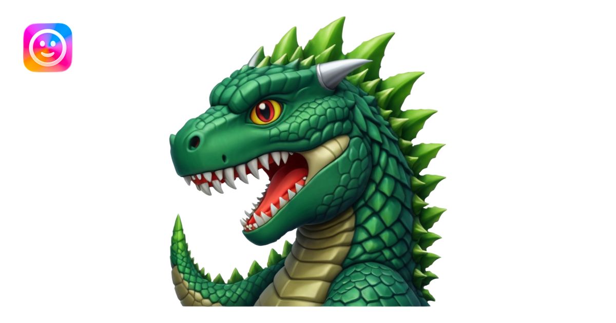 Godzilla emoji | AI Emoji Generator