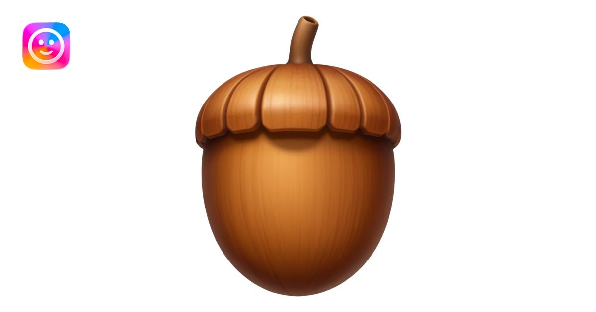 acorn emoji | AI Emoji Generator