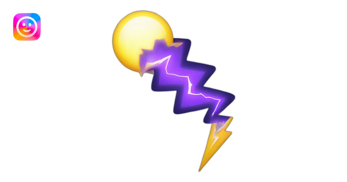 lightning emoji | AI Emoji Generator
