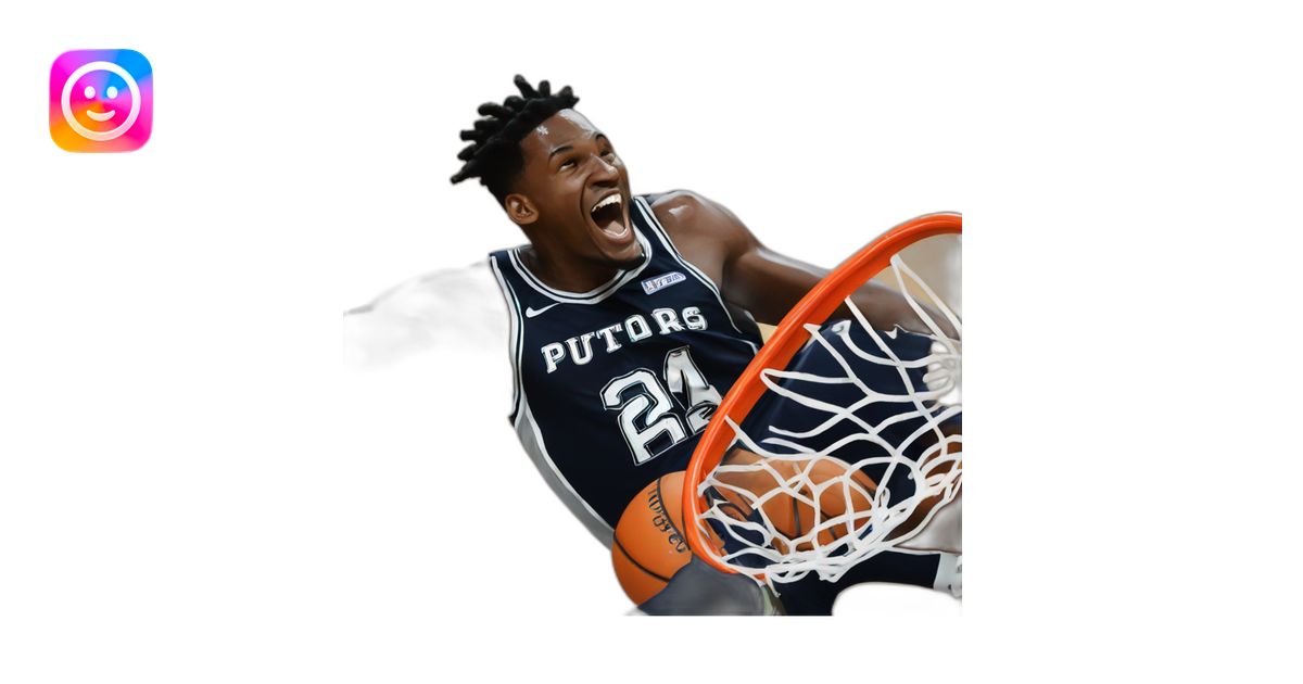 Wembanyama victor dunking spurs emoji | AI Emoji Generator