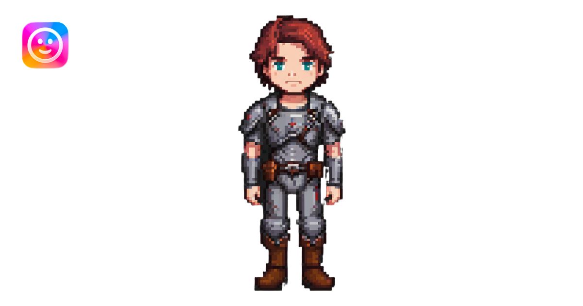 Garrett Garrison character from Minecraft movie illustration | AI Emoji ...