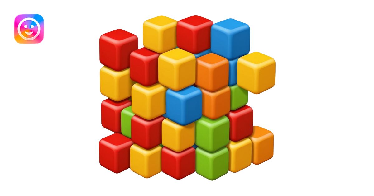 Wooden blocks emoji | AI Emoji Generator