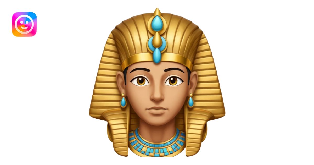 Pharaoh,Ancient Egypt emoji | AI Emoji Generator