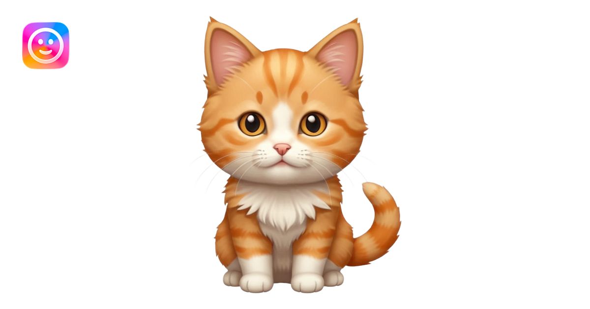 munchkin kitten emoji | AI Emoji Generator