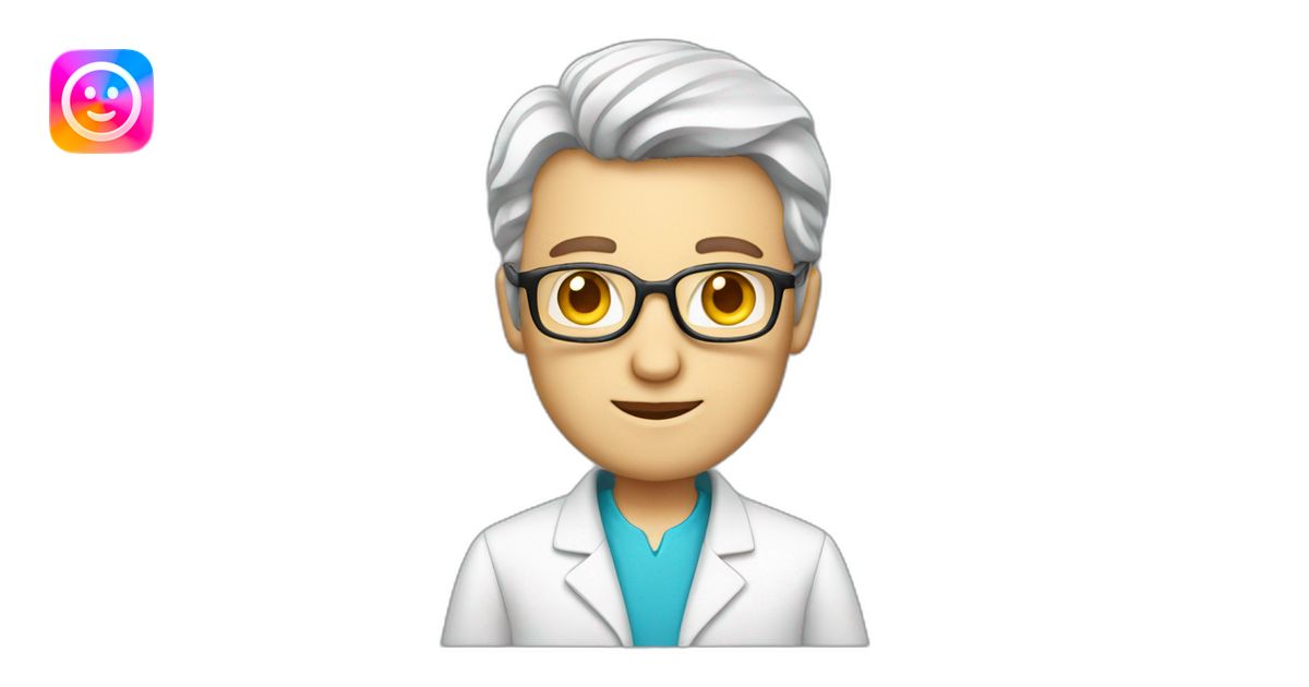 computer scientist caucasian man emoji | AI Emoji Generator