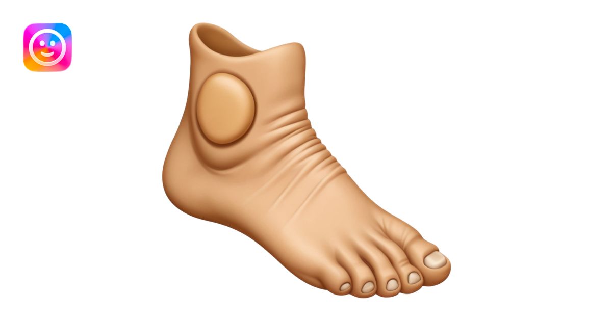 missing toe of a foot emoji | AI Emoji Generator