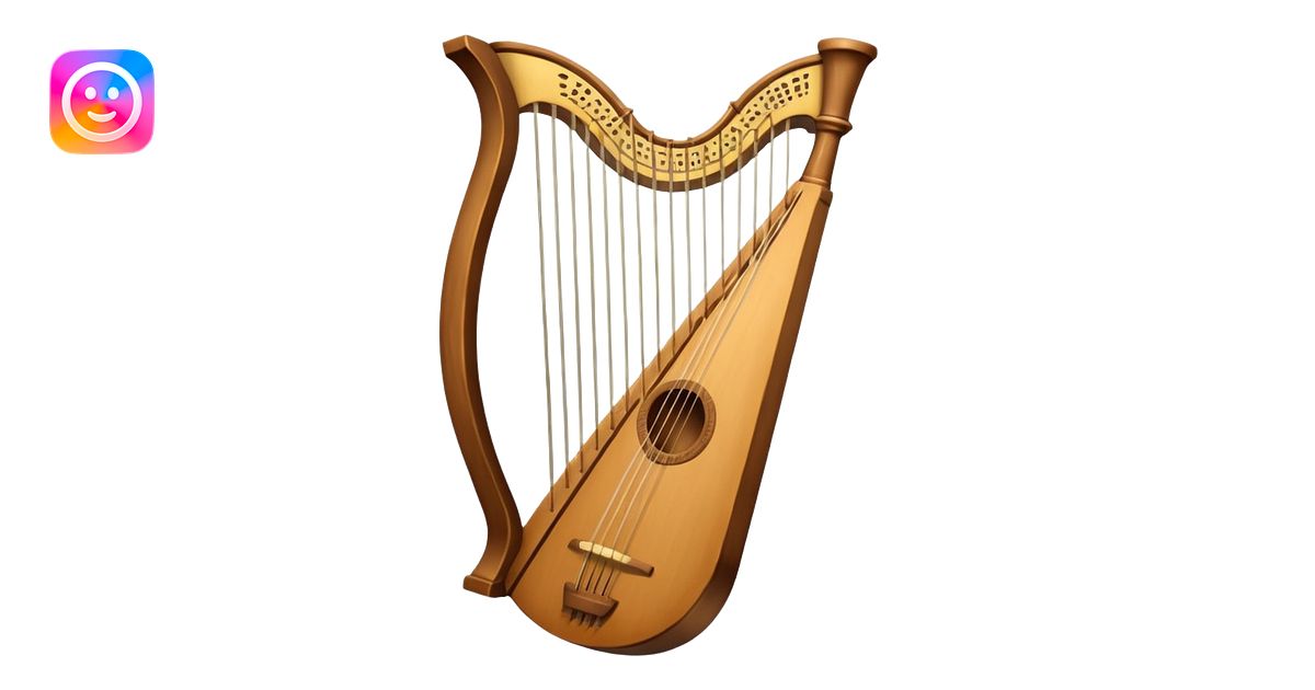 three stringed lyre emoji | AI Emoji Generator