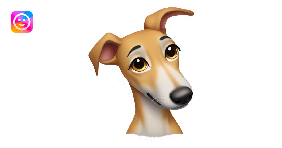 fawn tiger greyhound close eyes with pawls emoji | AI Emoji Generator