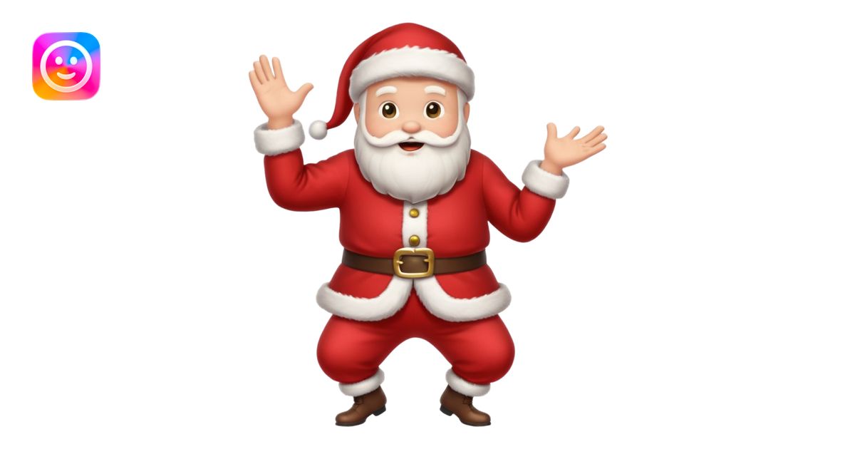 santa claus dance emoji | AI Emoji Generator