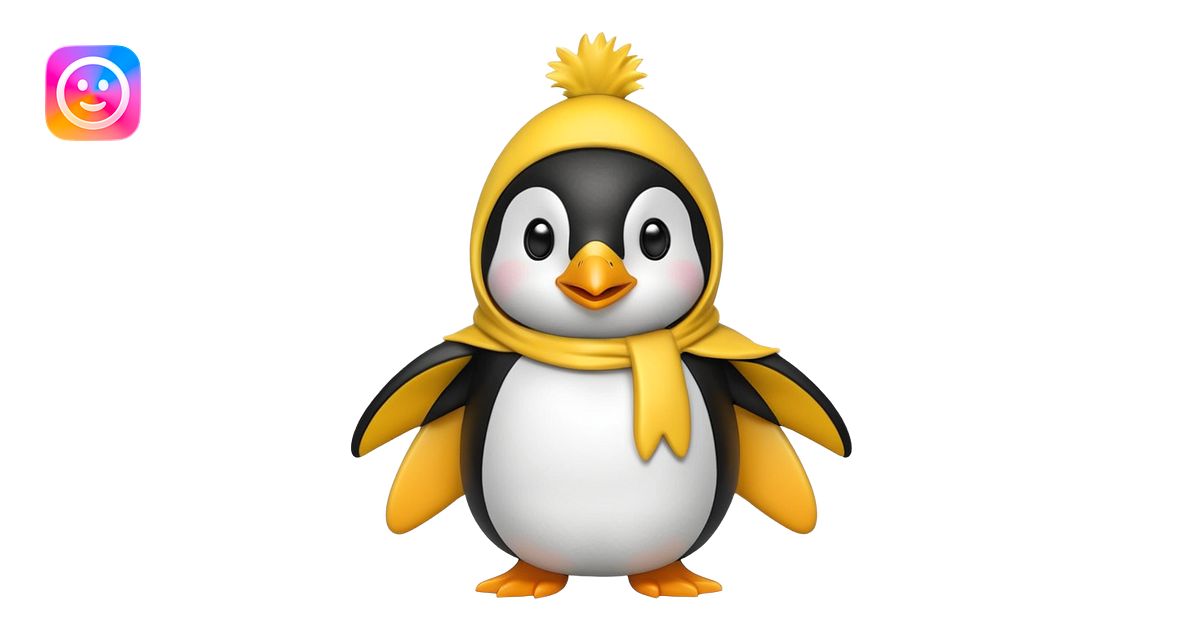 penguin with cheese costume emoji | AI Emoji Generator