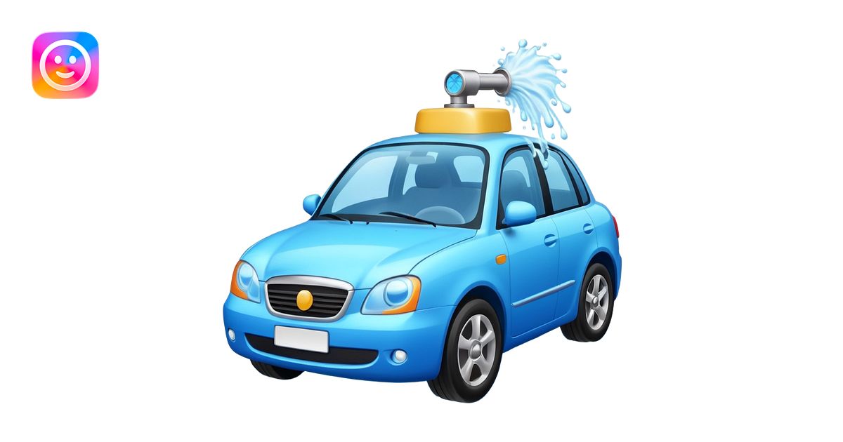 create me an image for a vertical in my super app, Car wash, entering ...