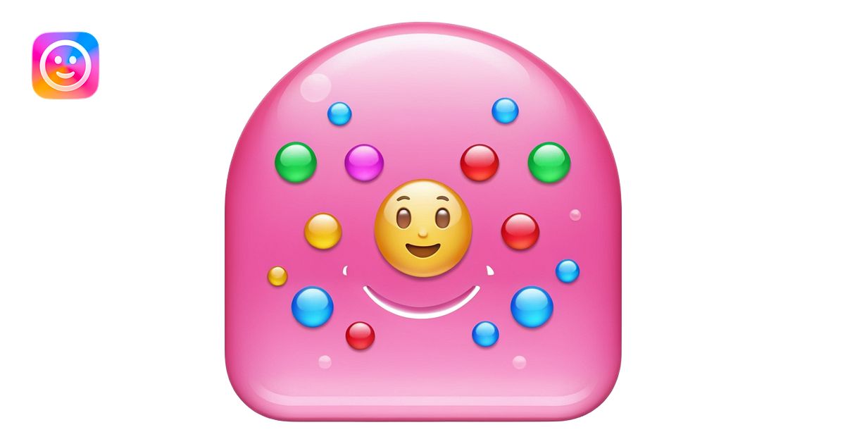 pink girly google play store emoji | AI Emoji Generator