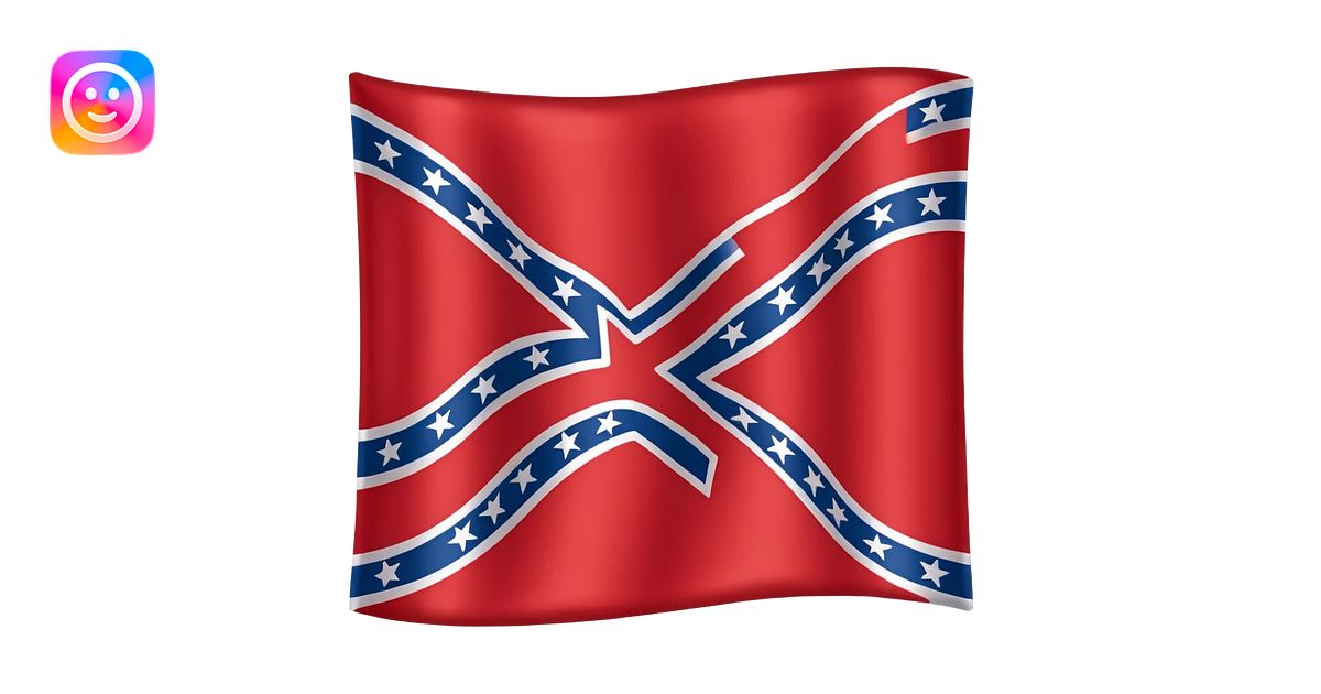 Confederate flag emoji | AI Emoji Generator