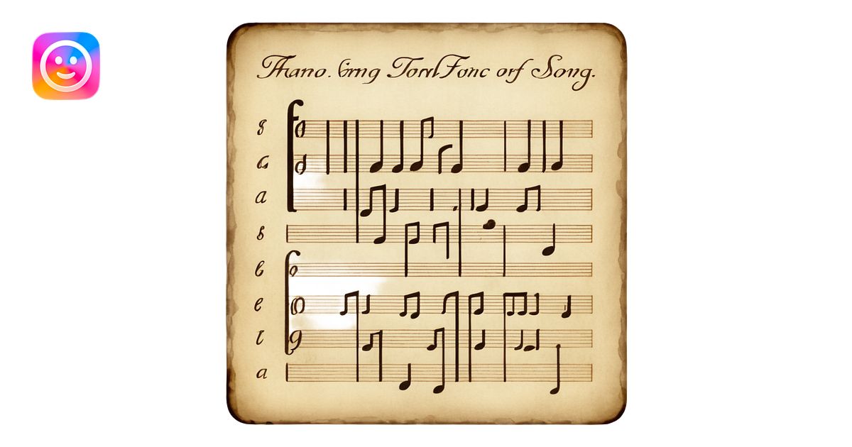 old folk song emoji | AI Emoji Generator