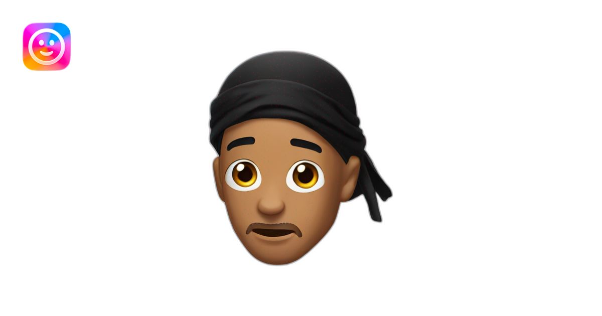 Will smith with black durag shocked emoji | AI Emoji Generator