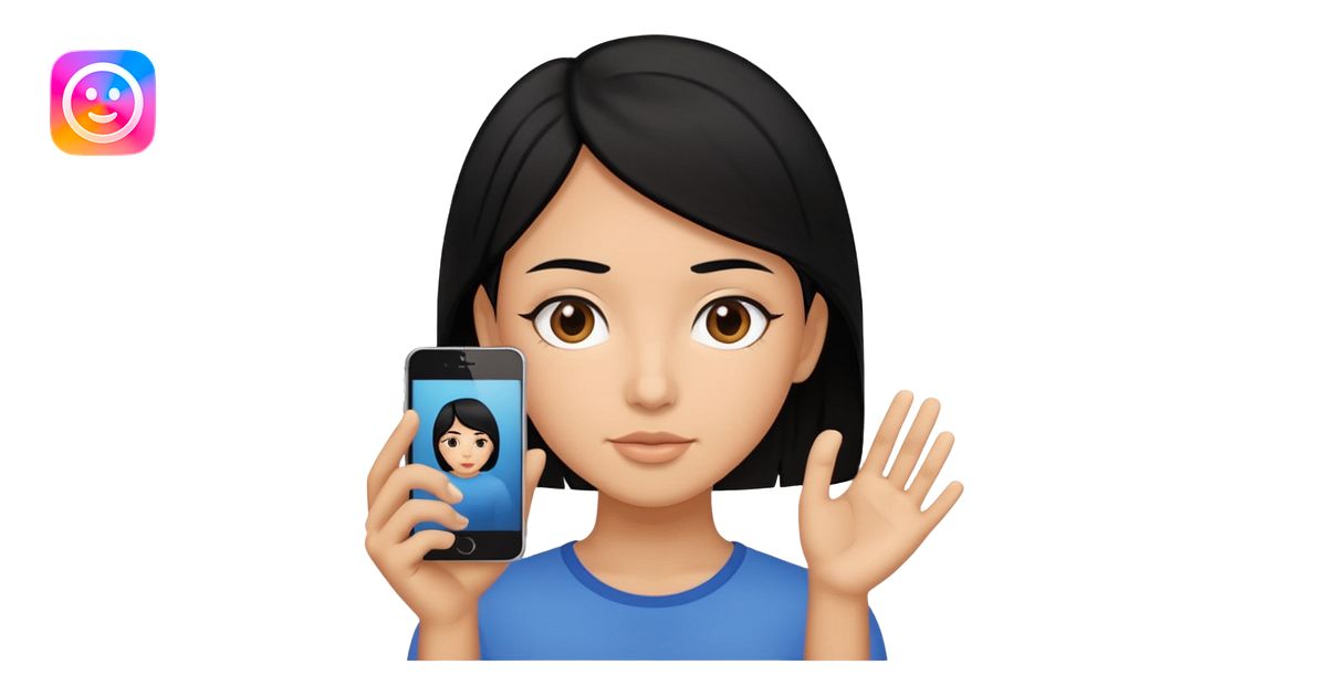 THAT PERSONA HAVE A BLACK HAIR AND ARE UPLOADING VIDEOS emoji | AI ...