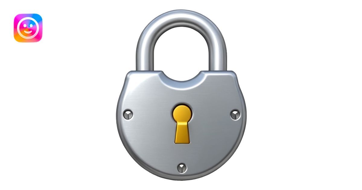 Padlock emoji | AI Emoji Generator