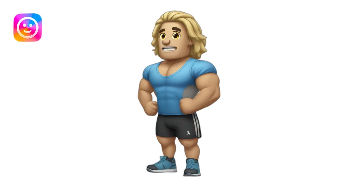 Gym dumble emoji | AI Emoji Generator