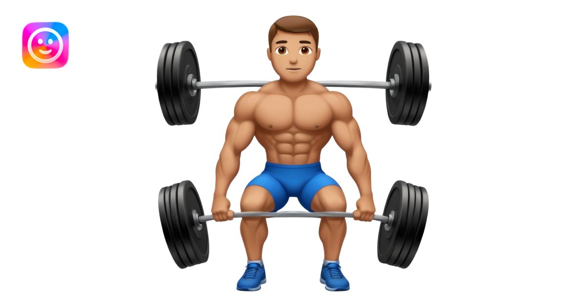 Strength Training emoji | AI Emoji Generator