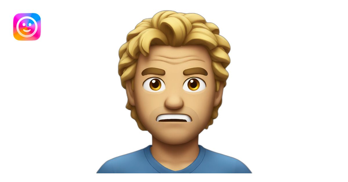 angry leo emoji | AI Emoji Generator