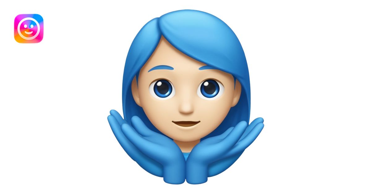Mavi tik emoji | AI Emoji Generator