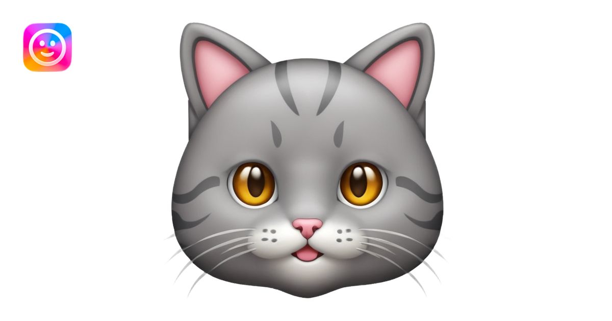 Un emojin de gatito emoji | AI Emoji Generator