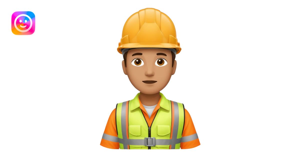 Work at height emoji | AI Emoji Generator