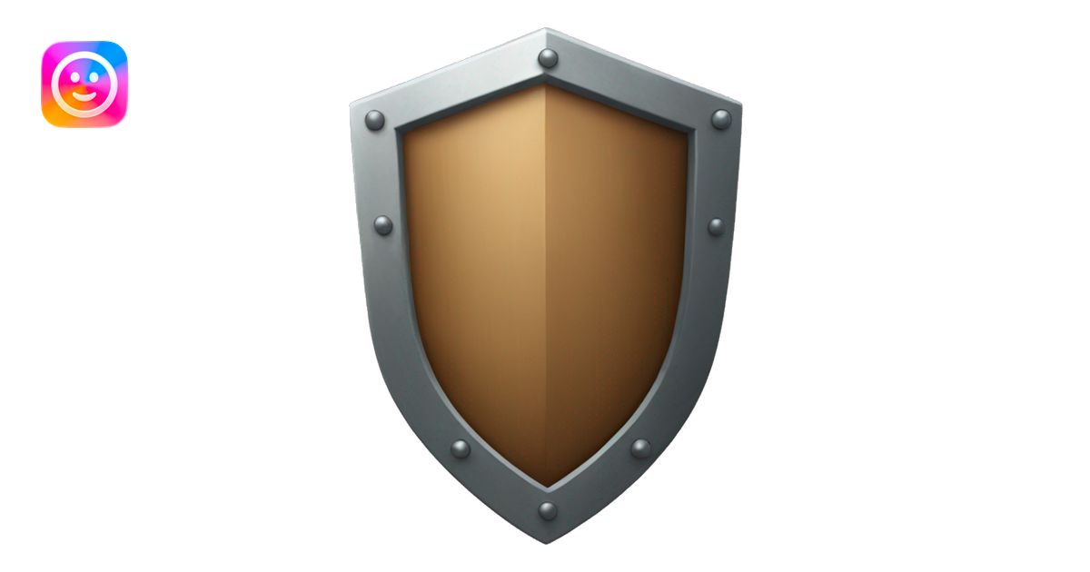 Rectangular shield emoji | AI Emoji Generator