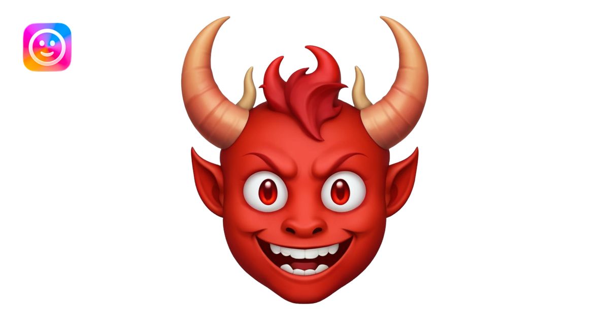 lucifer emoji emoji | AI Emoji Generator